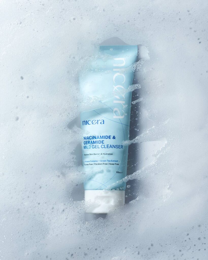 Nicera Niacinamide & Ceramide Mild Gel Cleanser – Nicera
